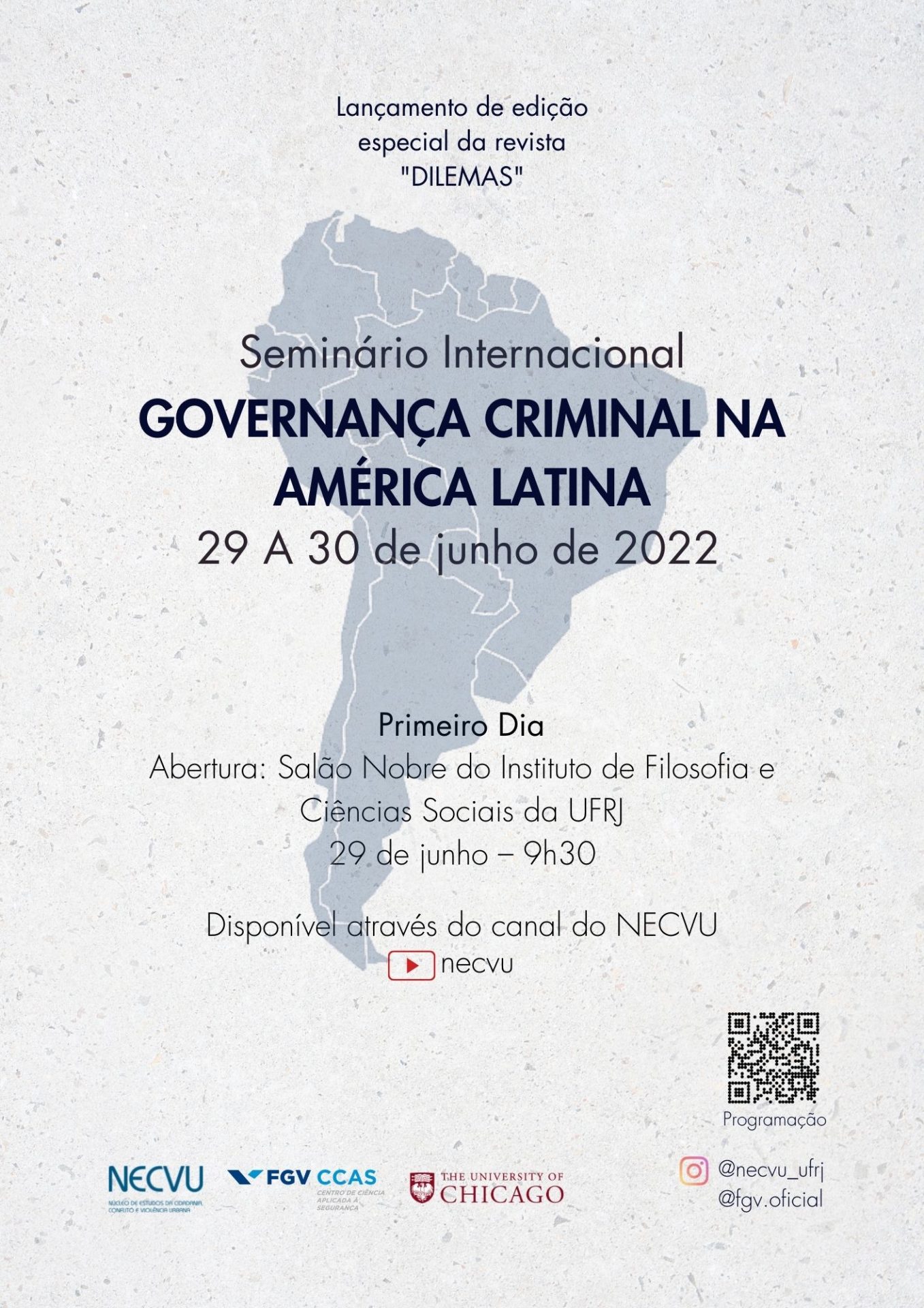 Seminário Internacional Governança Criminal – LEGS – Laboratório de ...
